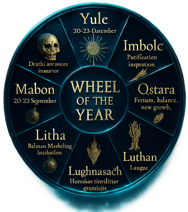 The Pagan Wheel of the Year - Sians Emporium