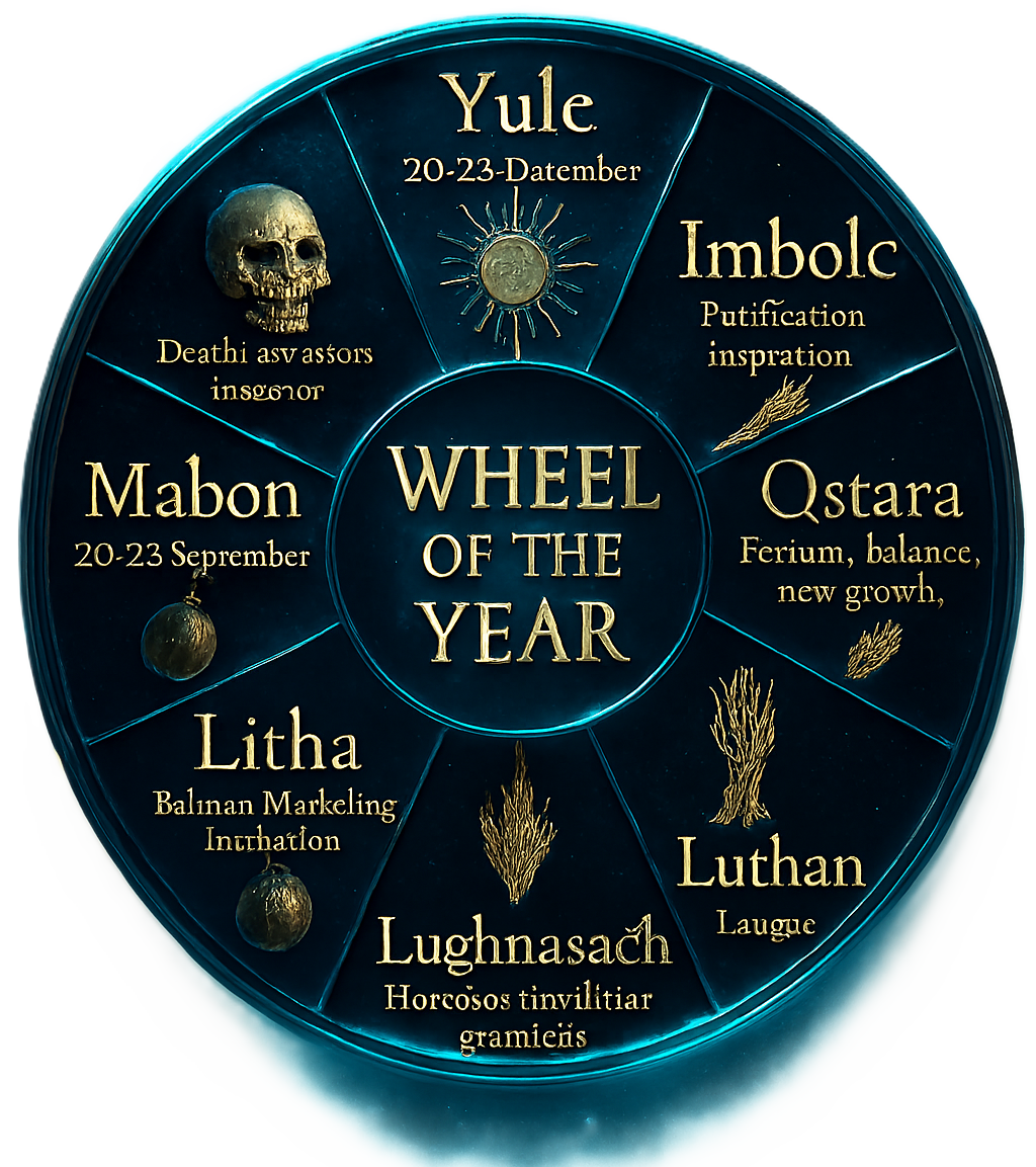 The Pagan Wheel of the Year - Sians Emporium